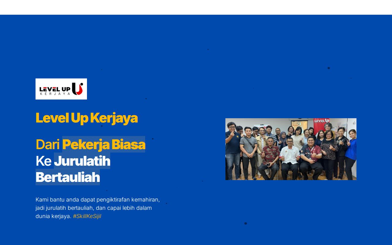Level Up Kerjaya – Kursus Induksi ADI & NDTS Coach 2025